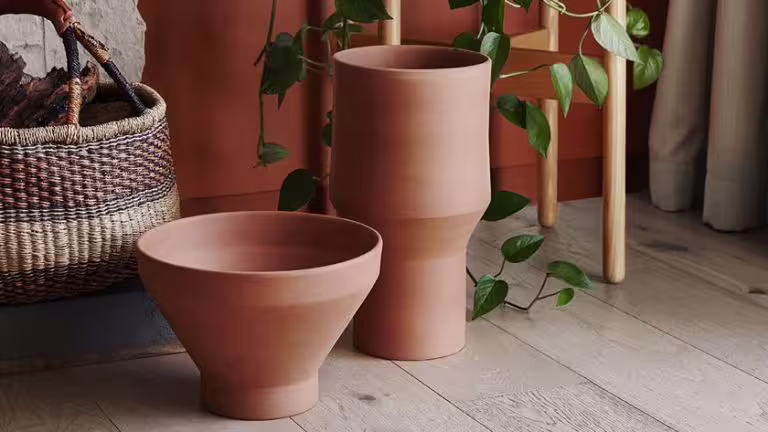 La couleur terracotta dans son interieur